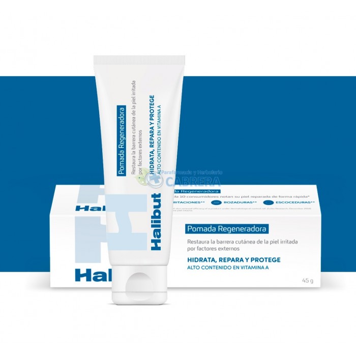 Halibut Pomada Adulto Regeneradora 45 gr - Parafarmacia Cabrera